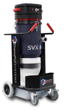 SVX2-A the best 2 motor HEPA filtered dust collector for concrete prep ...